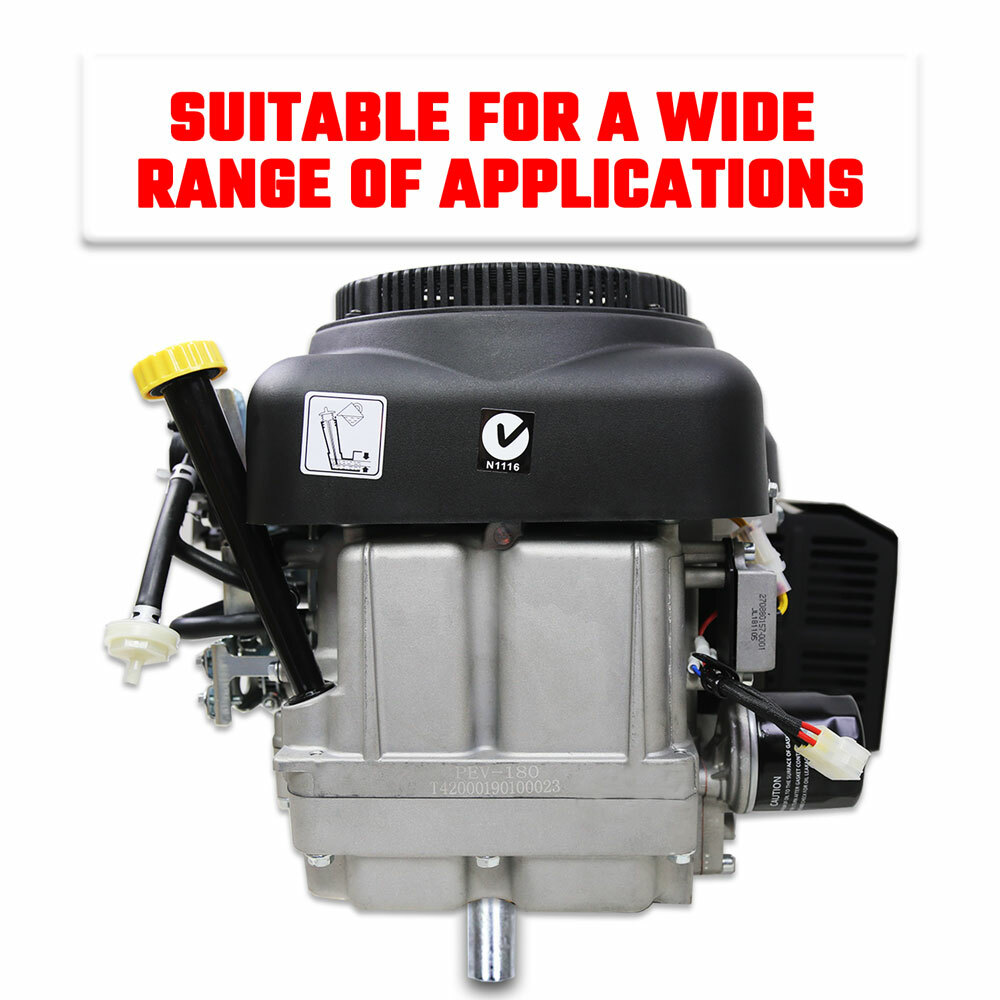 18HP Vertical Shaft Engine Lawn Mower Petrol Motor 4 Stroke OHV Ride On ...